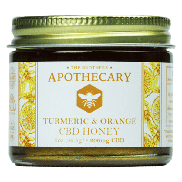 Orange Turmeric | CBD Honey | The Brothers Apothecary