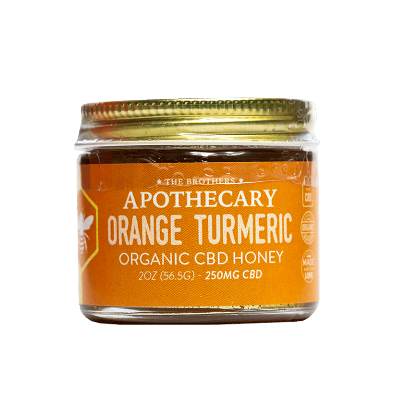 Orange Turmeric | CBD Honey | The Brothers Apothecary